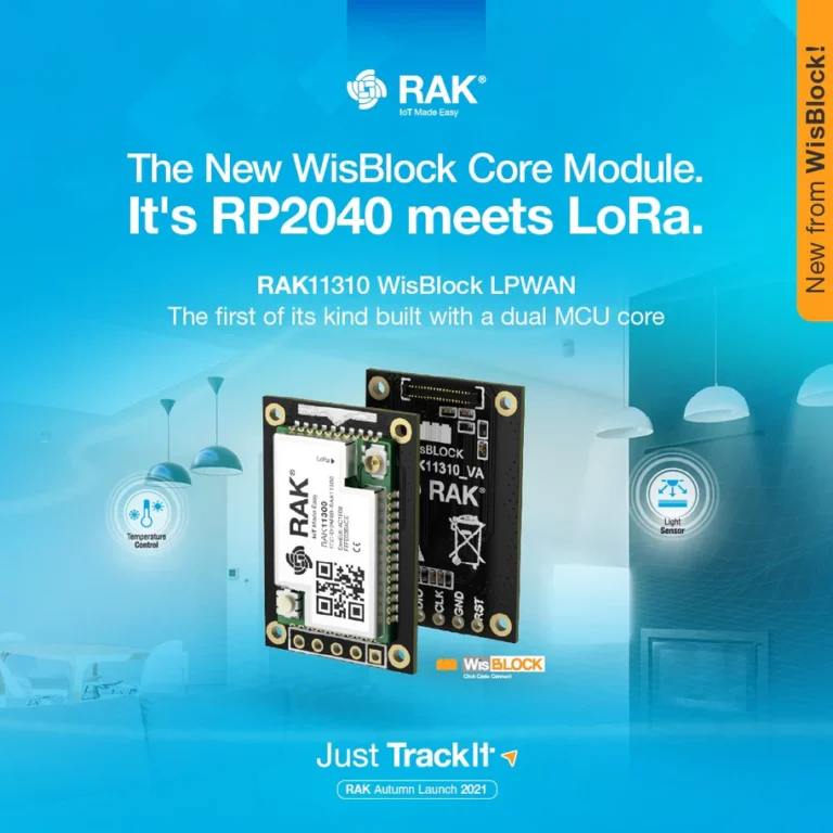 RAK11310 WisBlock Core Module – LoRaWAN® with Raspberry Pi R